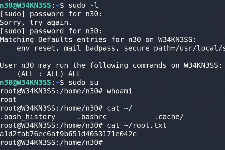 打靶记录-W34KN3SS